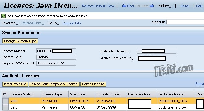 How to Install SAP License on NetWeaver JAVA